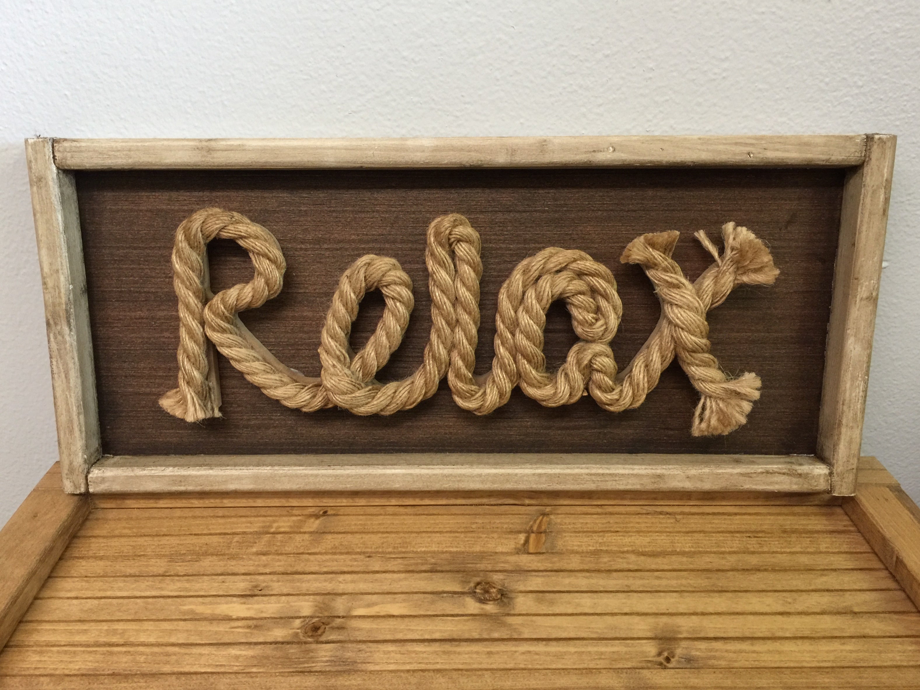 Relax Sign – Southern Heritage Place